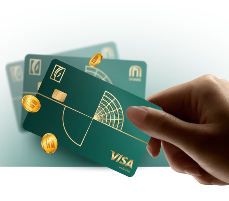 Emirates NBD SHARE Credit Card - Apply Here | SHARE Rewards